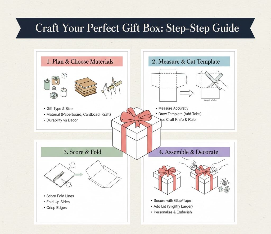 How to Make a Custom Gift Box: A Step-by-Step Guide for Beginners