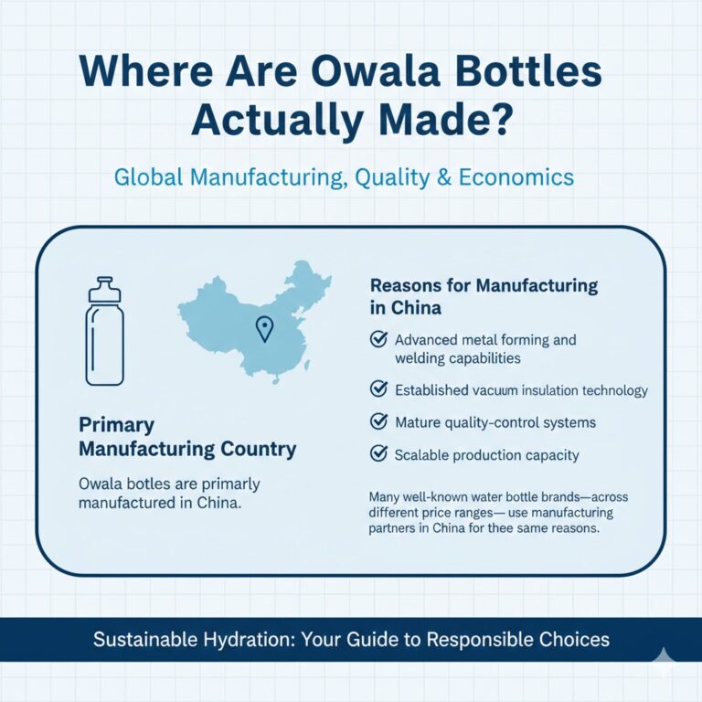 Where Are Owala Bottles Made?