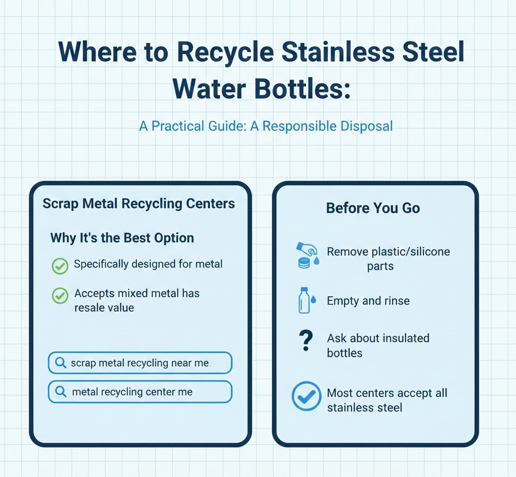 Where to Recycle Stainless Steel Water Bottles: A Practical Guide for ...