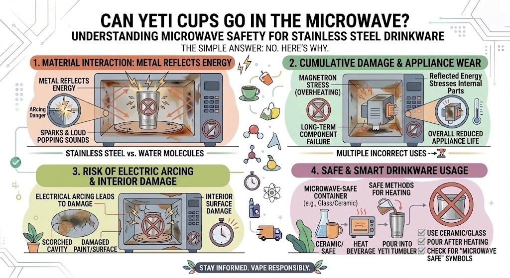 Can Yeti Cups Go in the Microwave? Understanding Microwave Safety for ...